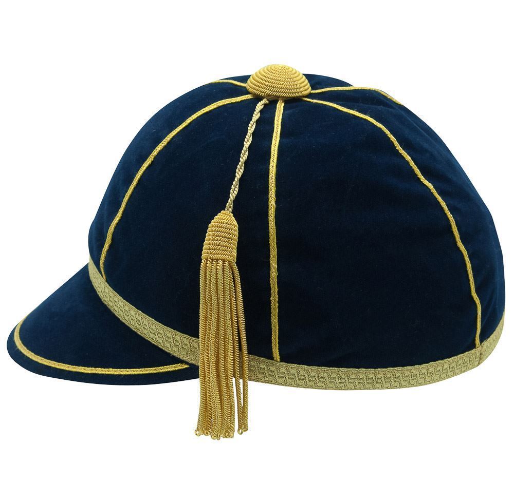 Honours Cap Navy With Gold Trim | Honourcaps.com