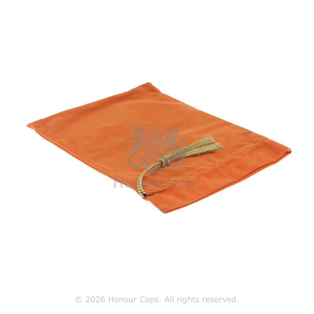 Honours Cap Orange With Gold Trim | Honourcaps.com
